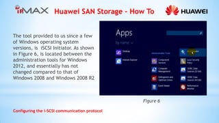 Huawei SAN Storage How To - Configuring the i-SCSI Communication ...