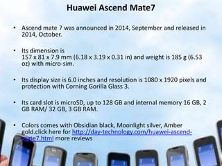 Huawei Smartphone Reviews | PPTX