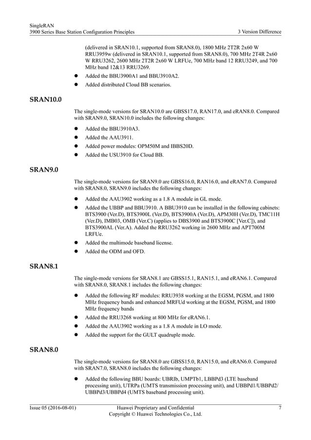 Huawei sran site configration principles | PDF | Computer Software and Applications | Computing