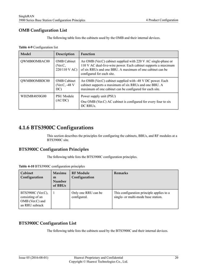Huawei sran site configration principles | PDF | Computer Software and ...