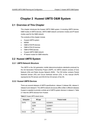 Huawei umts o&m planning and configuration | PDF