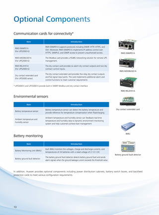 Huawei ups product and solution 02 (20140318) | PDF
