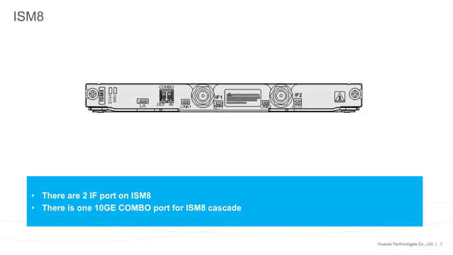 Huawei XPIC Hardware Connection | PPTX
