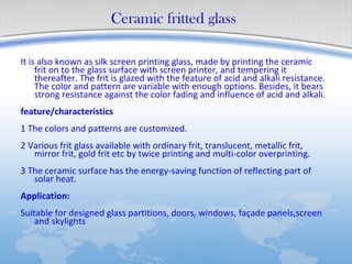 RIZHAO HUAYE GLASS CO.,LTD---COMPANY PROFILE | PPT