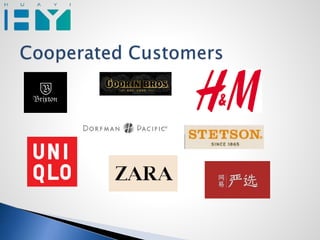 One-stop hat products factory in China--HUAYI | PPTX | Needlework ...