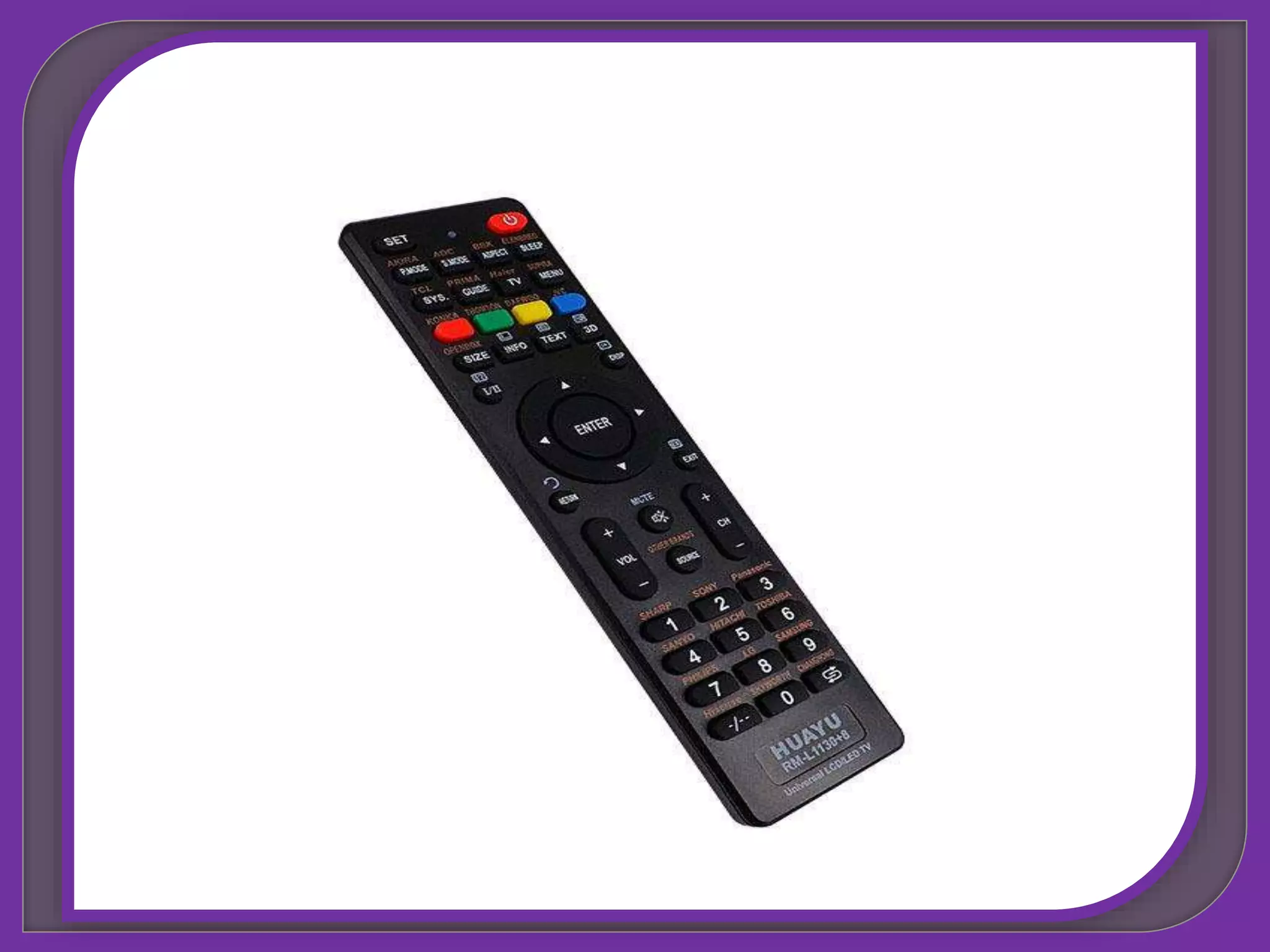 Huayu universal remote codes and setup guide | PPTX