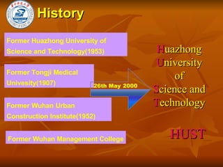 Huazhong University of Science and technology Power Point | PPT