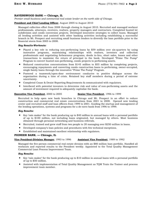 Hubbard eric resume-va | PDF