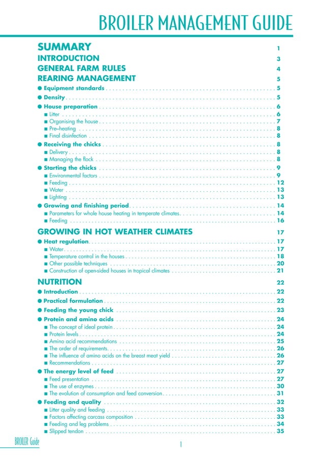 Hubbard broiler management_guide | PDF