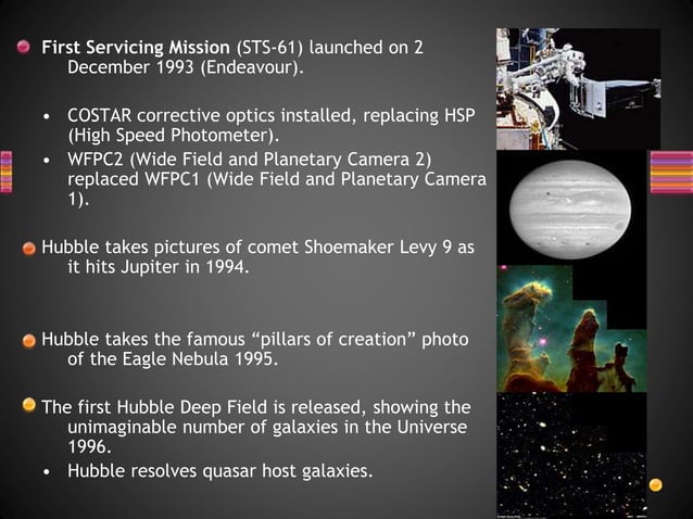 Hubble Space telescope | PPTX | Space and Astronomy | Science