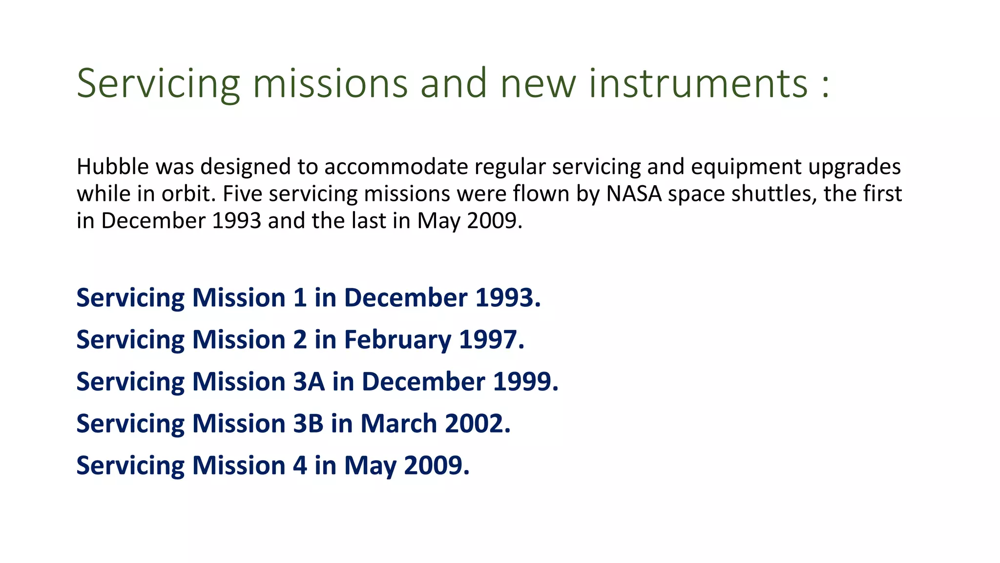 Hubble Telescope | PPT