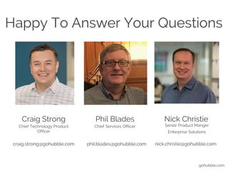 Hubble - Accelerated Reporting, Analytics and Planning | PPT