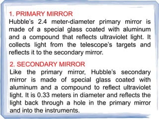 Hubble space telescope | PPTX