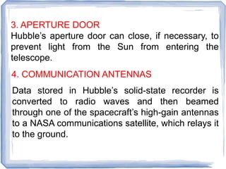 Hubble space telescope | PPTX