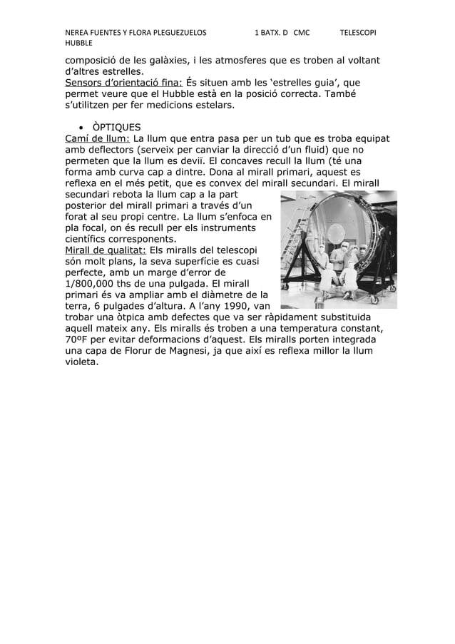 Hubble telescopio | PDF