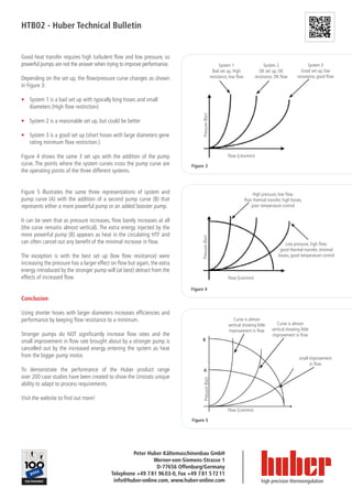 Huber - Flow and Pressure - HTB02 | PDF