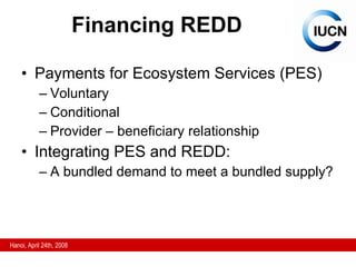 Climate change & REDD | PPT
