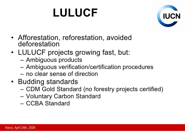 Climate change & REDD