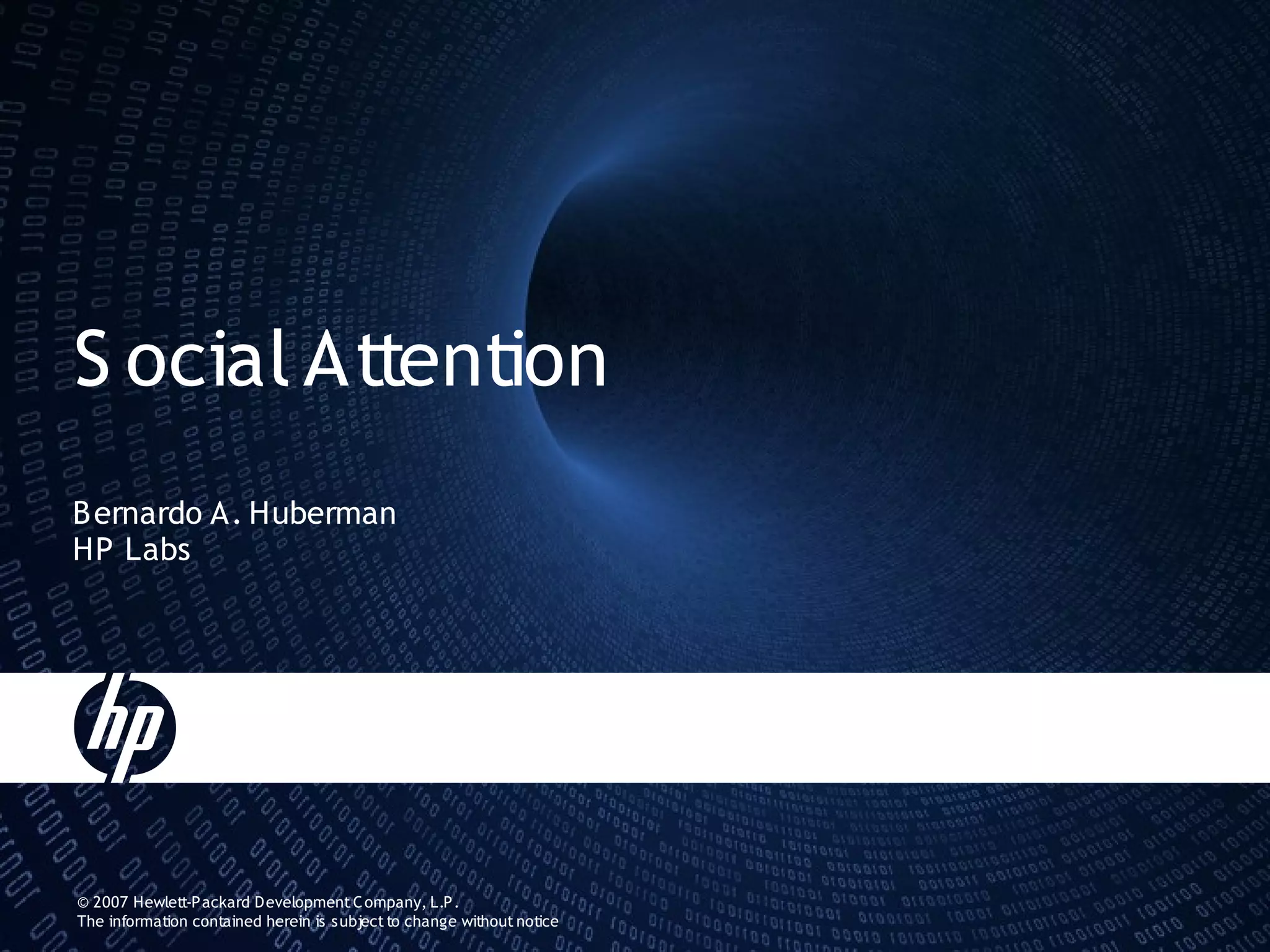 Social Attention | PPT