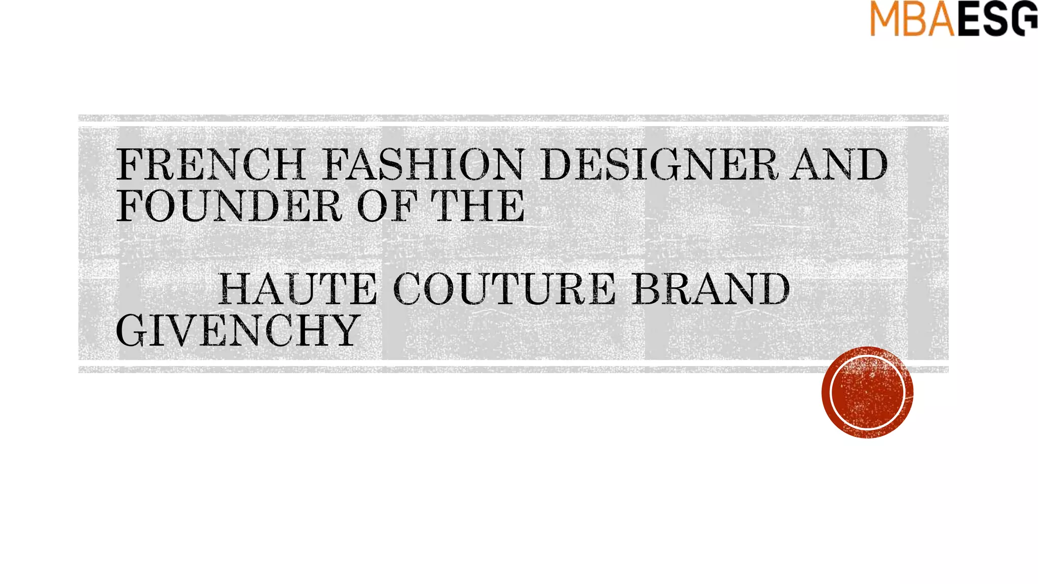 HUBERT DE GIVENCHY.pptx