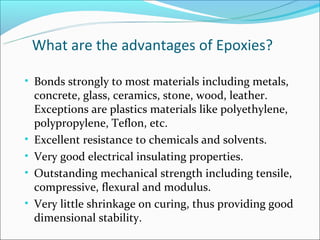 "Introduction to Epoxies" by Hubert Monteiro, Royce International | PPT