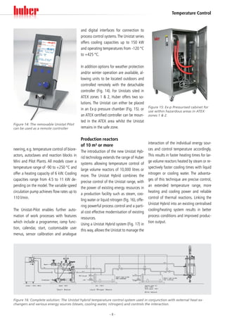 Temperature Control for Reactors - a Huber Whitepaper | PDF | Chemistry | Science