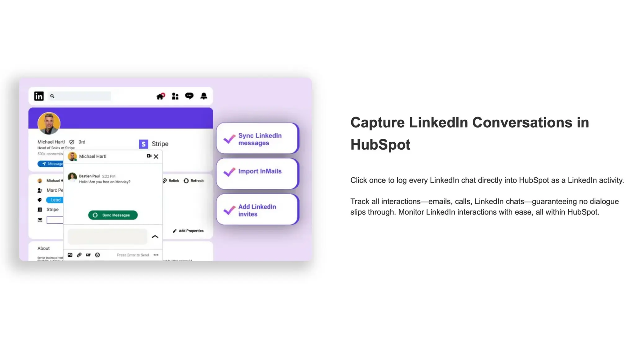 Hublead Powerful Hubspot And Linkedin Integration Ppt