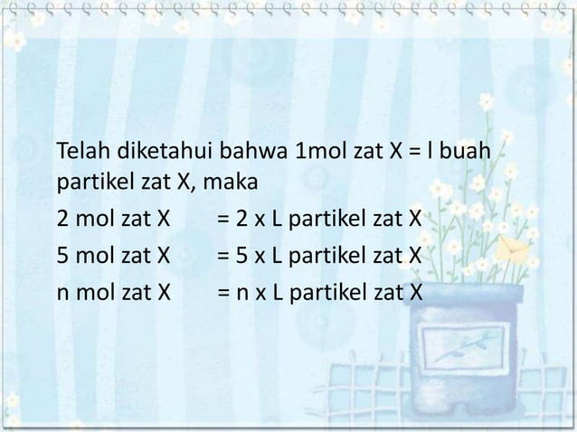 hubungan mol dengan partikel | PPT