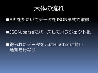 Hubotを使ってbotをつくろう！ | PPTX