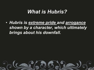 Hubris in doctor faustus | PPT