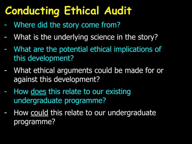 Developing Case Studies for Bioethics | PPT