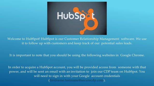 Hubspot | PPTX | Cloud Computing | Internet