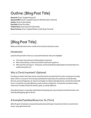 Hub spot blog-post-templates | PDF