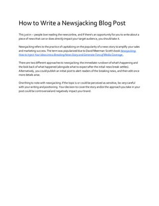 Hub spot blog-post-templates | DOCX