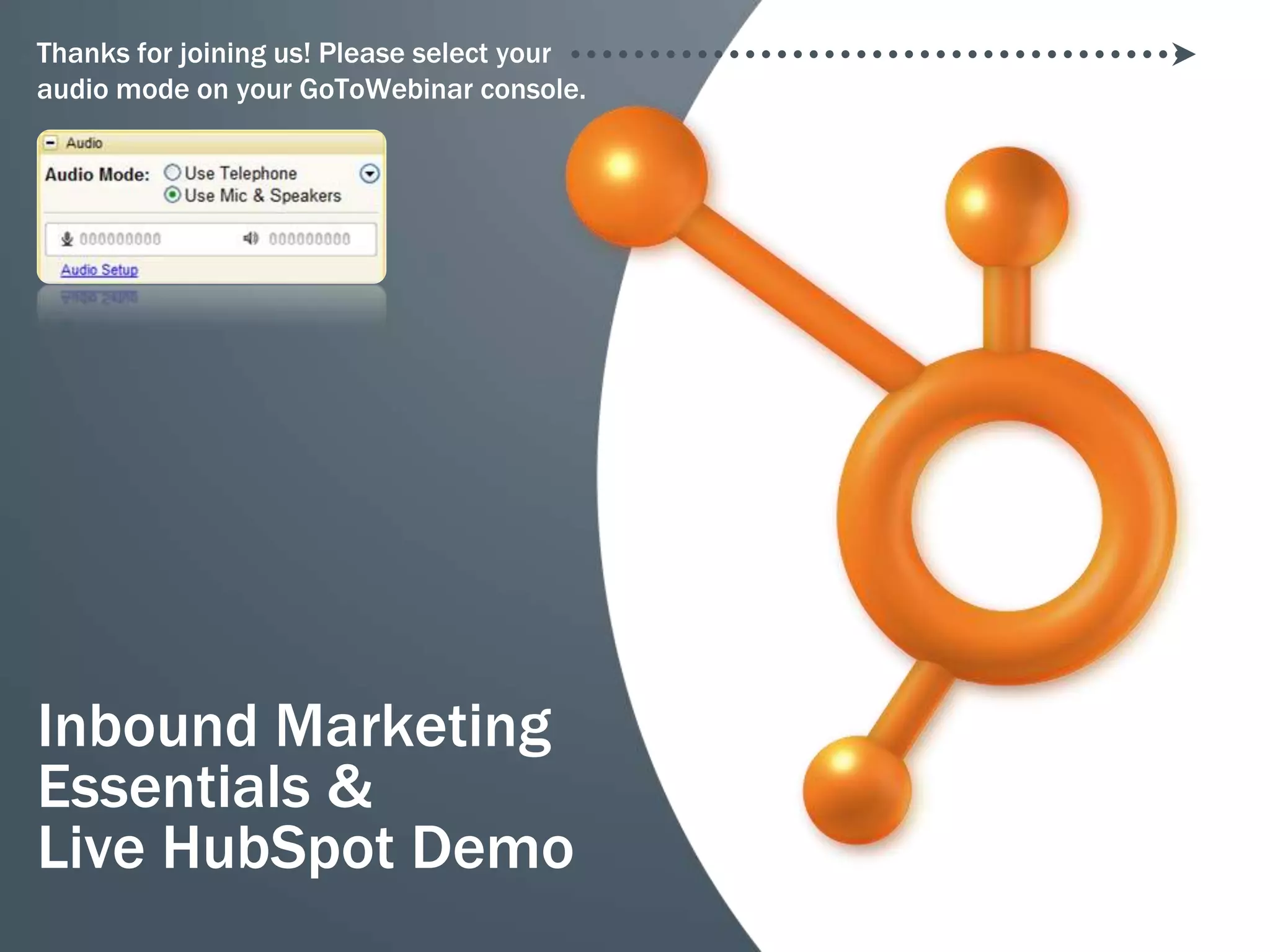 Hubspot Inbound Marketing Essentials Webinar - International | PPT Hubspot Inbound Marketing Essentials Webinar - International | PPT