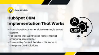 HubSpot CRM Implementation That Works | PPT