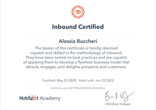 Hubspot inbound | PDF | Business | Business and Finance