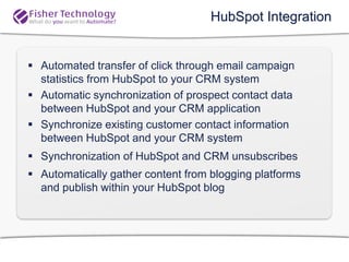 Hubspot integration | PPT