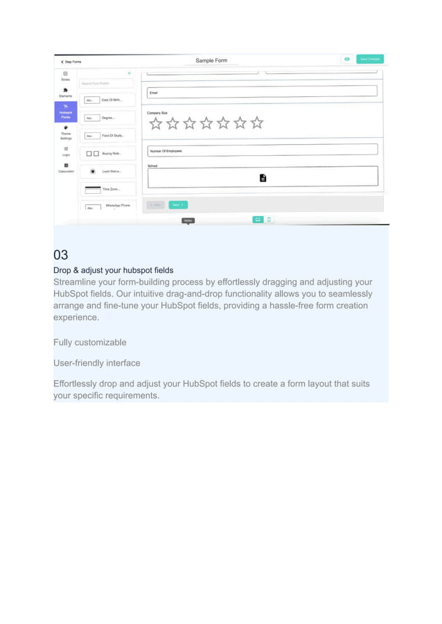 HubSpot Multi Step FormMaker.pdf | Desktop Publishing | Computer Software and Applications
