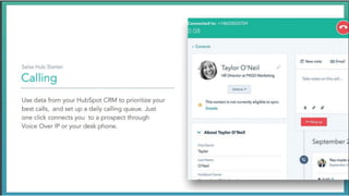 Hubspot sales pro features | PPT