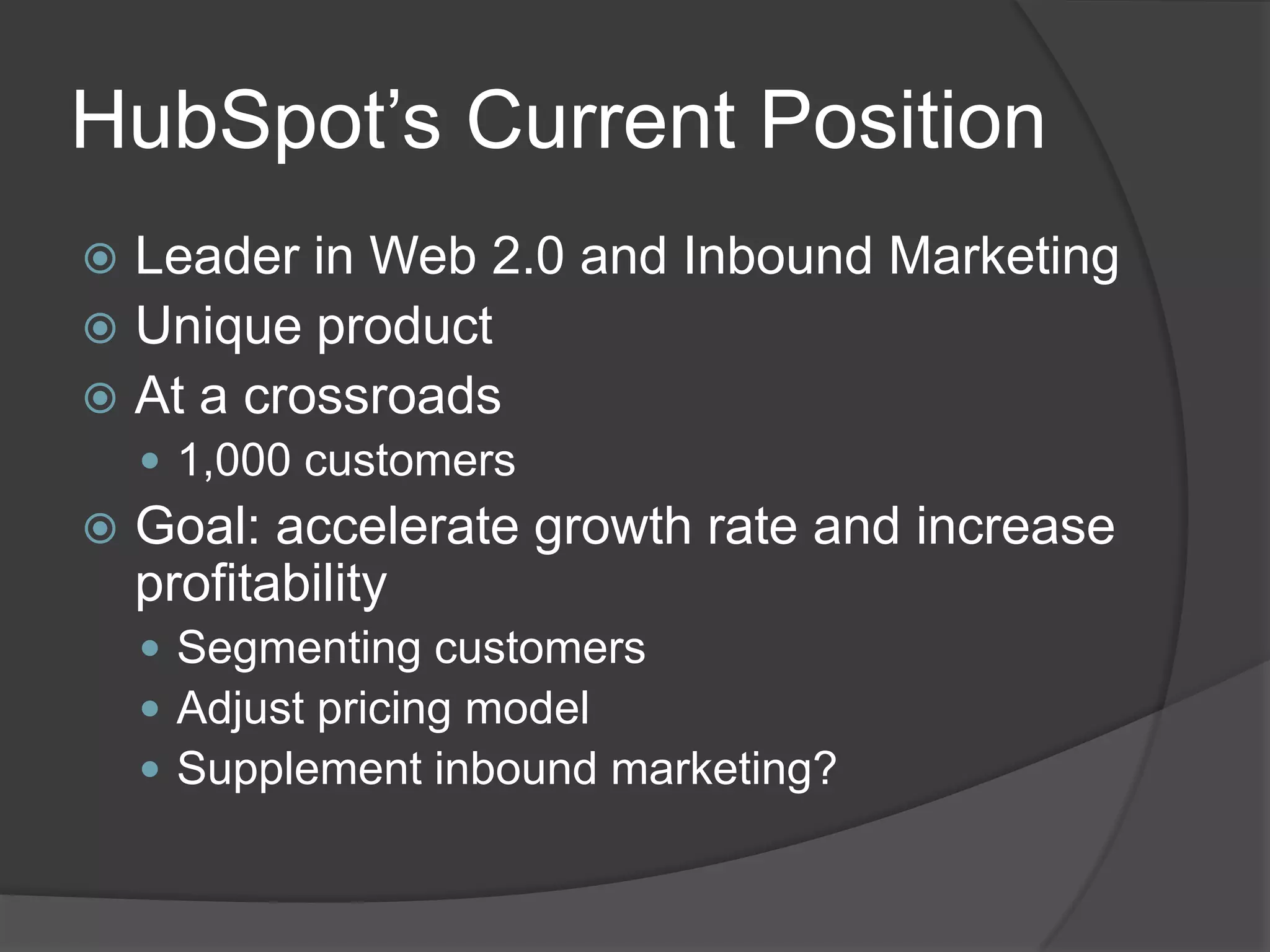 Hubspot Case Analysis | PPTX