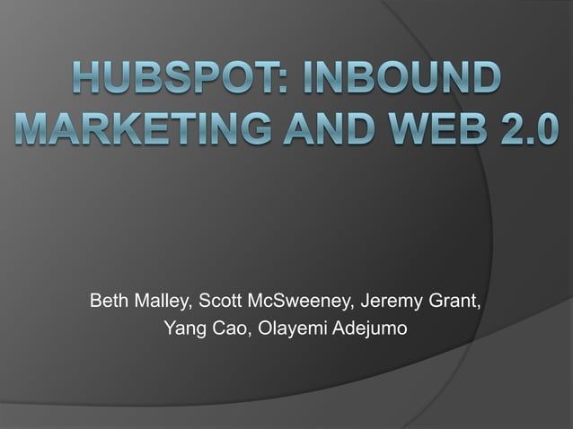 Hubspot Case Analysis | PPTX | Marketing and Advertising | Business