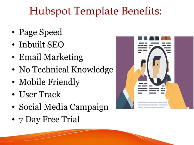 Hubspot Template Benefits | PPT