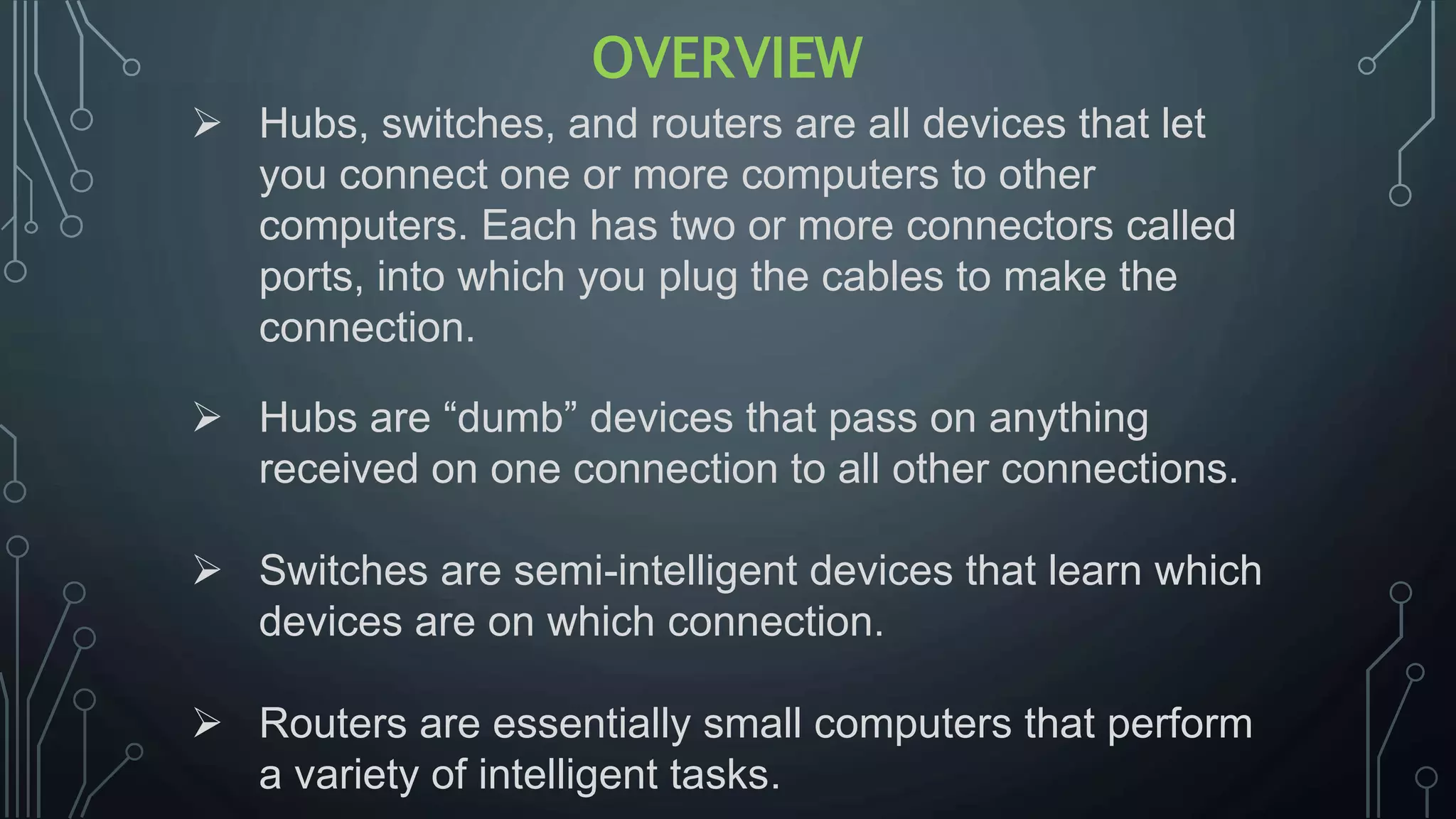 Hub,Switch.Router | PPTX