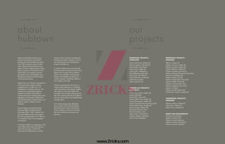 Hubtown Sunstone Brochure - Zricks.com