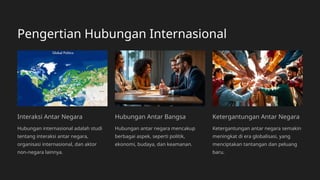 Materi Hubungan Internasional PowerPoint 2024 | PPTX