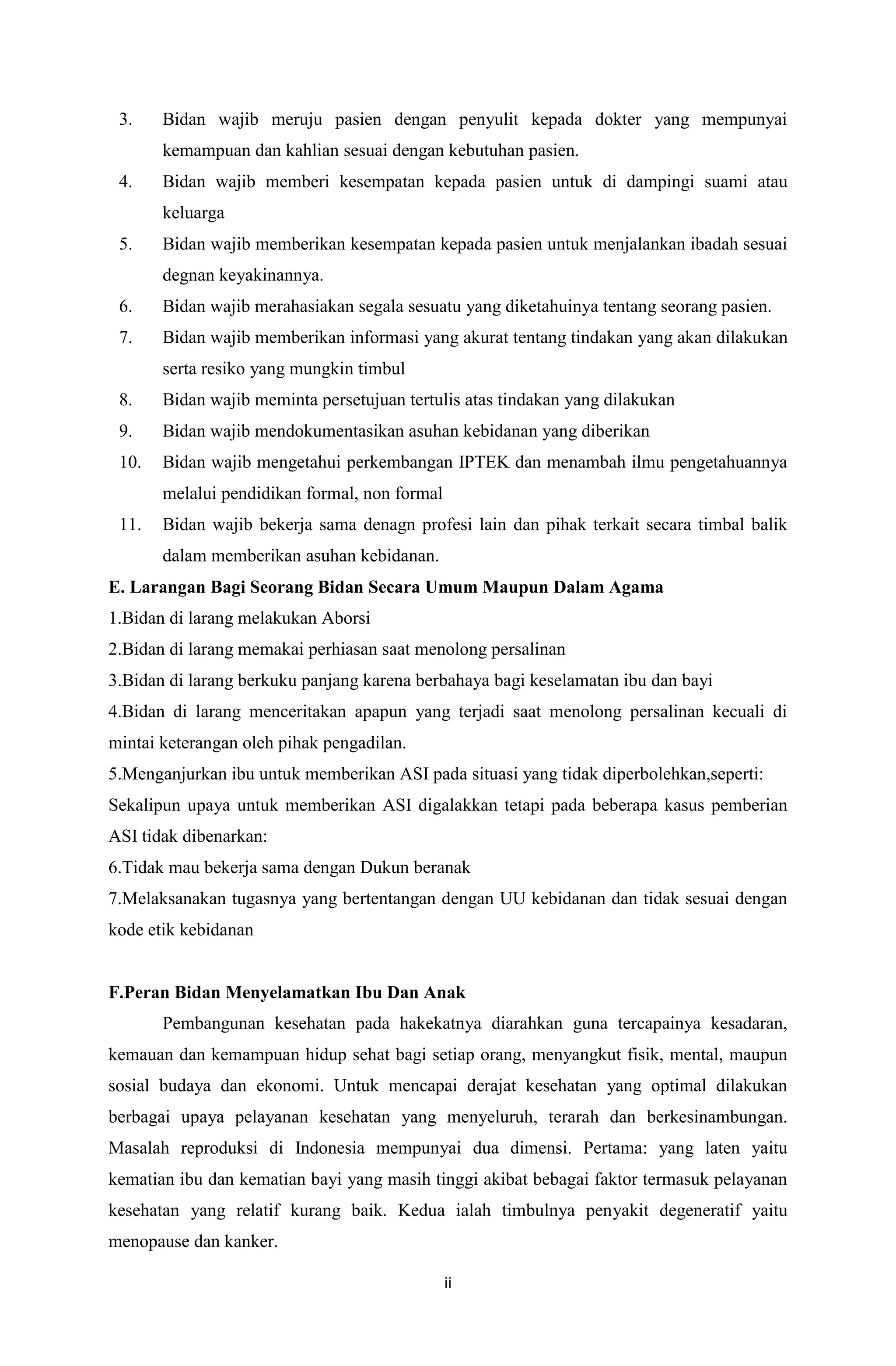 Hubungan agama dan profesi kebidanan | DOCX