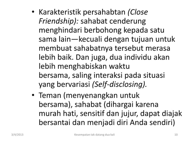 Hubungan akrab | PPTX