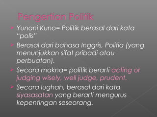 Hubungan antara dakwah & politik | PPT