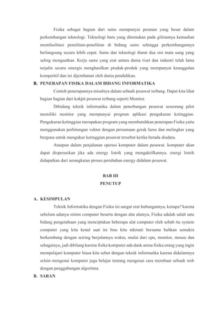 Hubungan antara fisika_dan_informatika_denisaepulloh | PDF